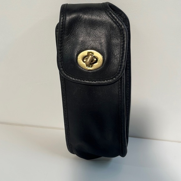 Coach | Accessories | Coach Vintage Black Legacy Leather Cell Phone ...